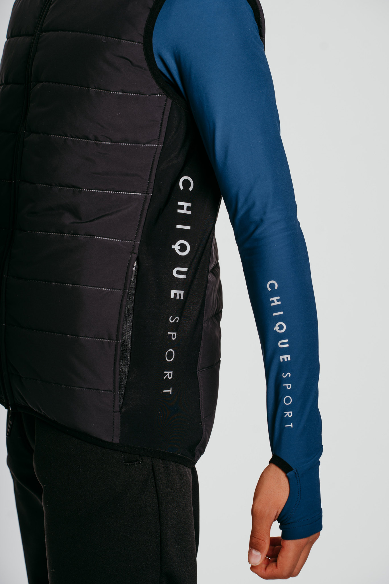 Boy's Figure Skating Power Half-Zip Top | Chique Sport