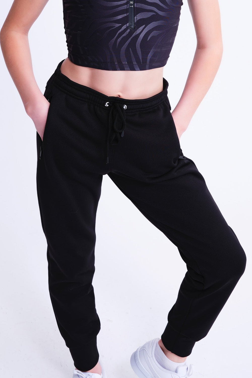 Girl's Iconic Jogging Bottoms | Chique Sport