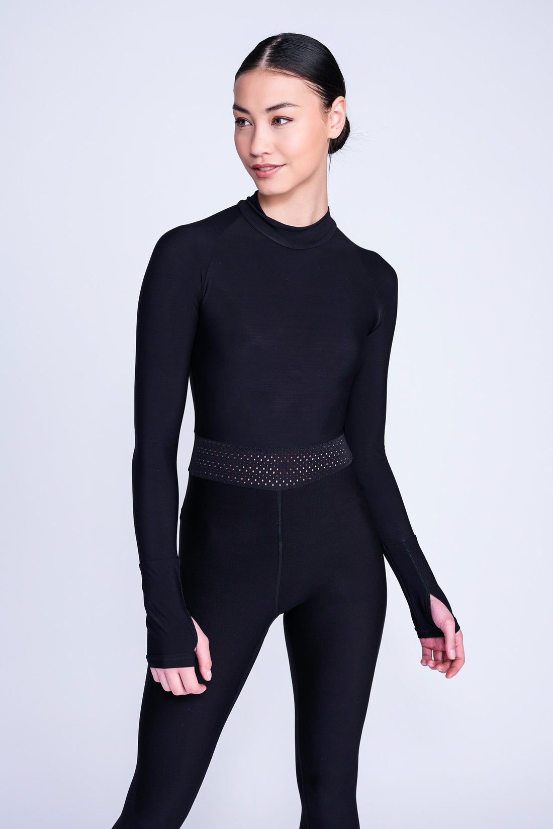 Women's Long-Sleeve Figure Skating Catsuit | Chique Sport